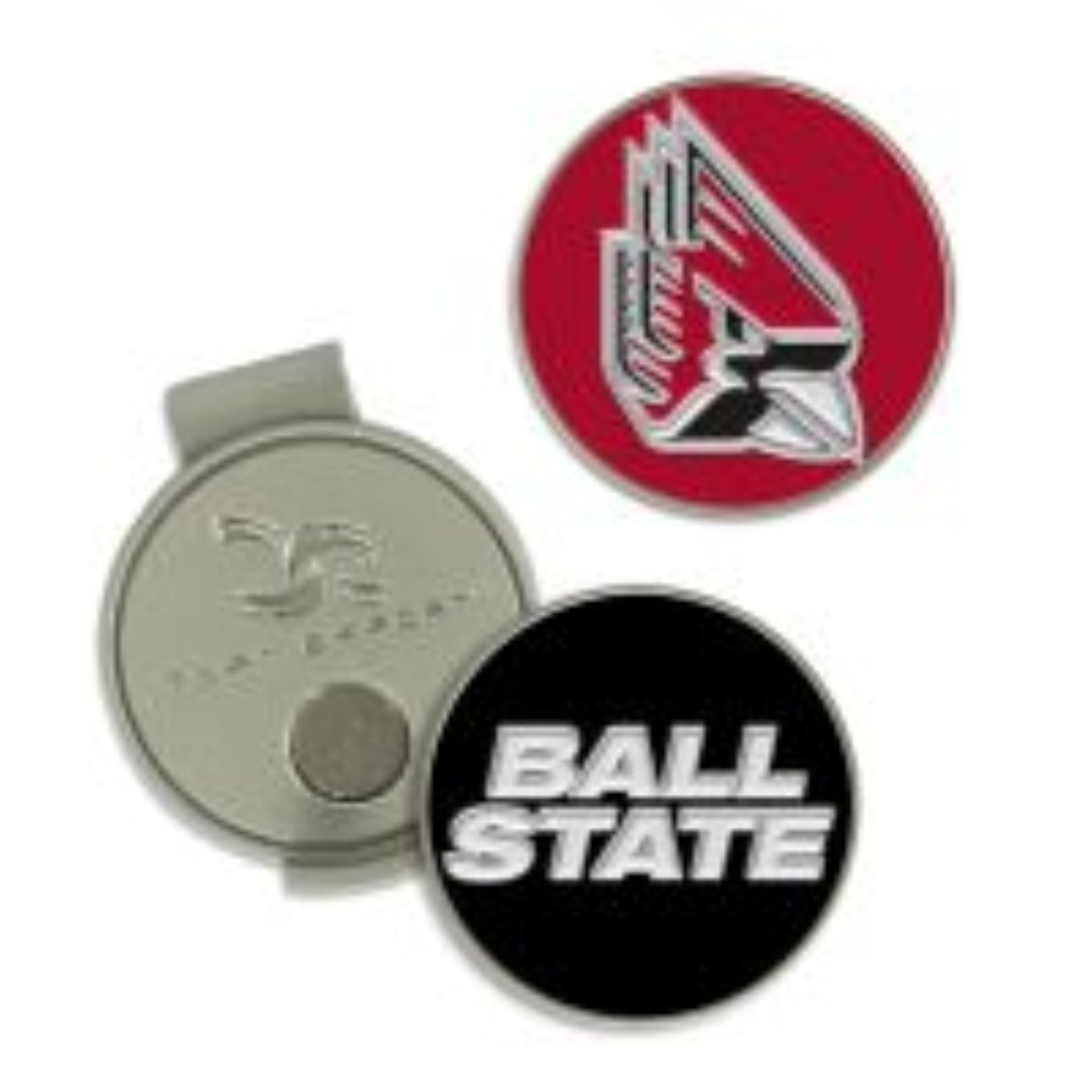BSU Cardinals Ball Marker & Hat Clip – Ball State Team Store