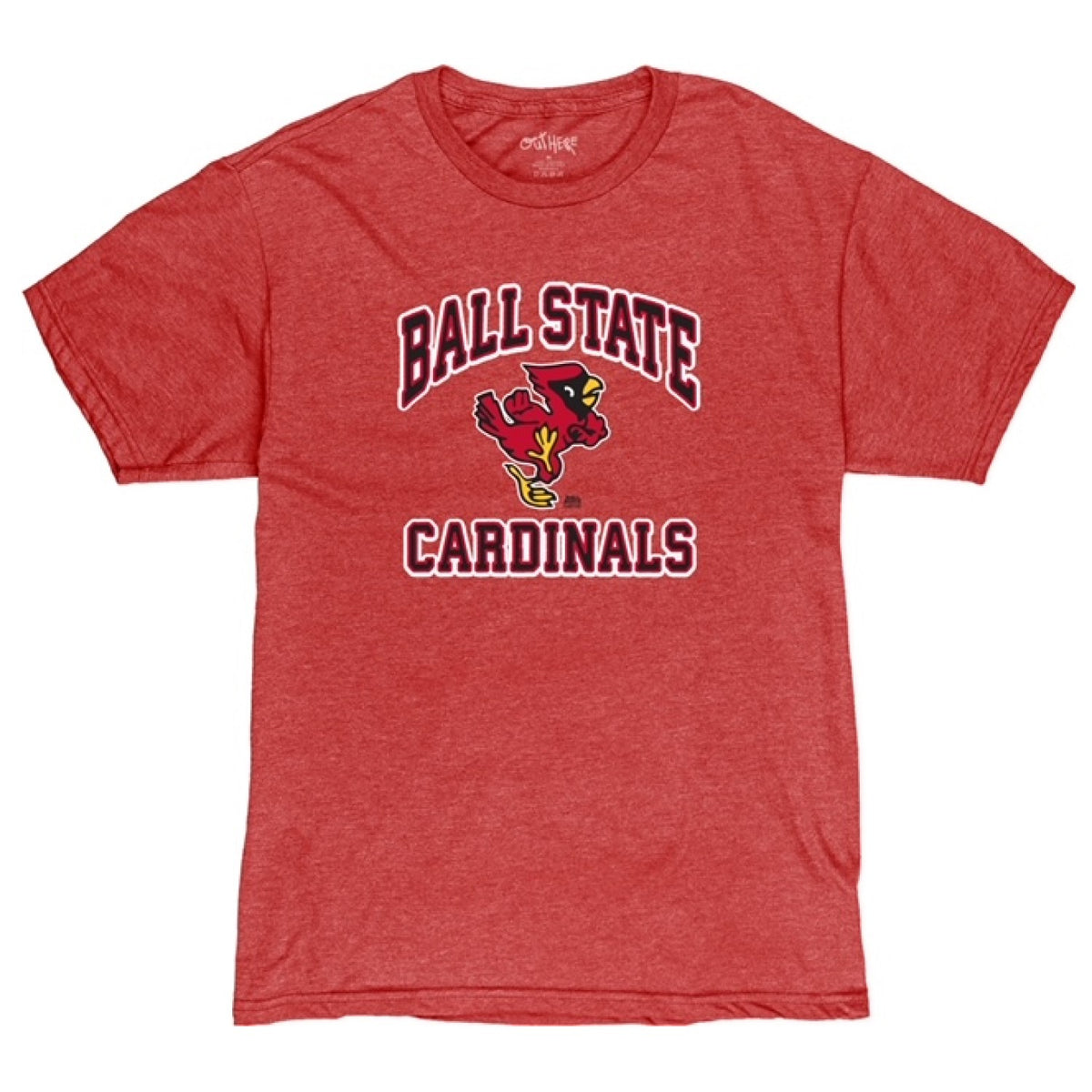 BSU Cardinals Men's Dancin' Charlie Arch Short-Sleeve T-Shirt – Ball ...