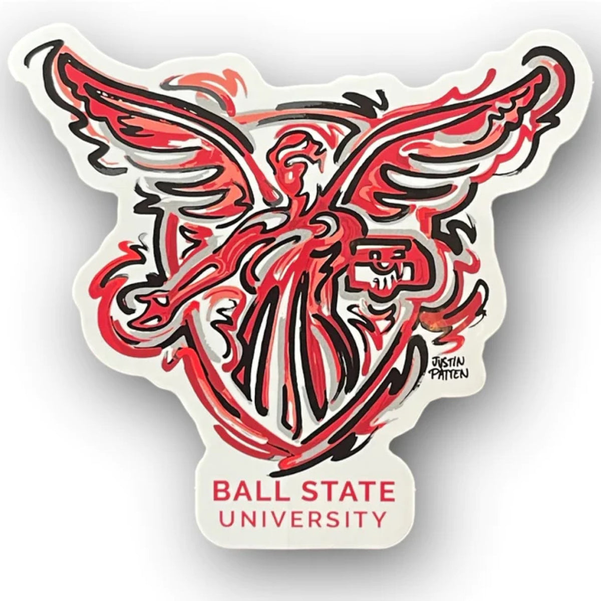 BSU Cardinals Beneficence Art Vinyl Sticker – Ball State Team Store