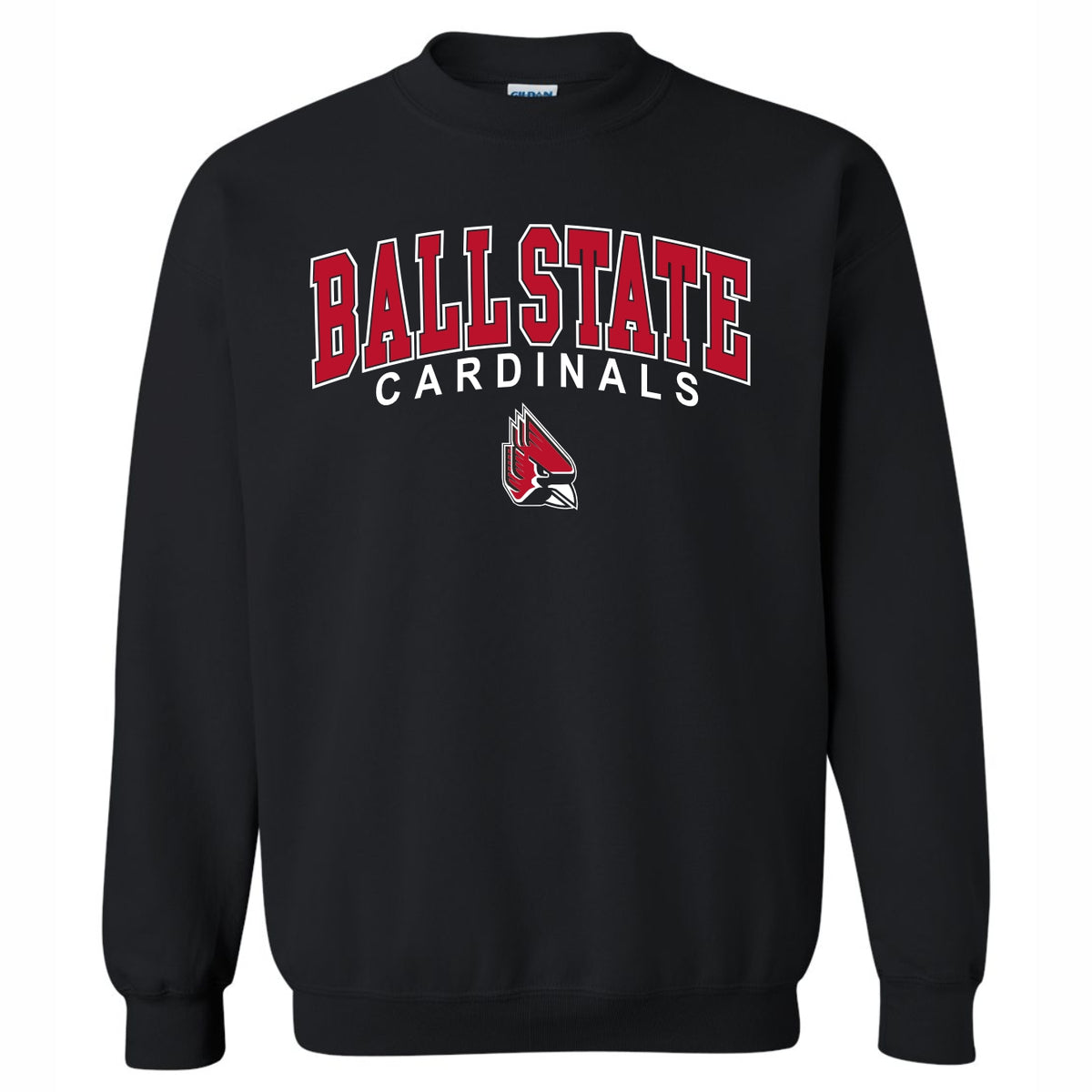 BSU Cardinals Men's Arch Black Crew – Ball State Team Store