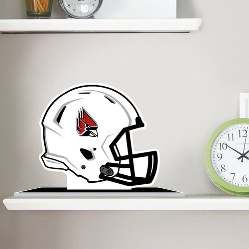 BALL STATE CARDINALS FOOTBALL HELMET STANDEE MASCOT – Ball State Team Store