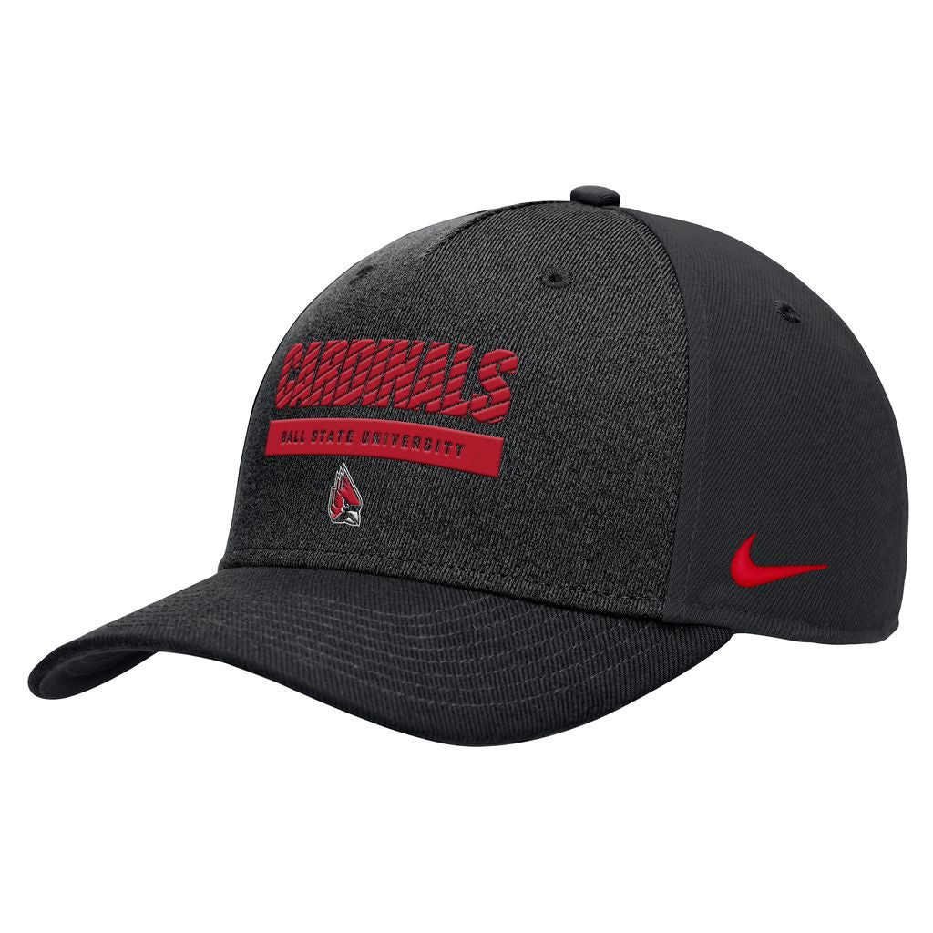 BSU Cardinals Nike Black Slash Logo Hat – Ball State Team Store