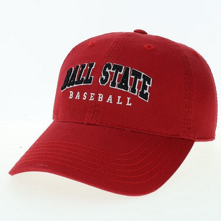 Ball State Hat Legacy Red Baseball – Ball State Team Store