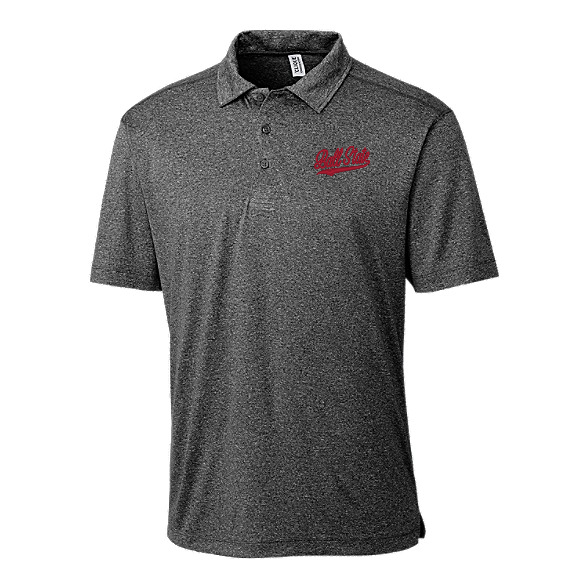 Ball State Polo Men's Dark Grey Script – Ball State Team Store
